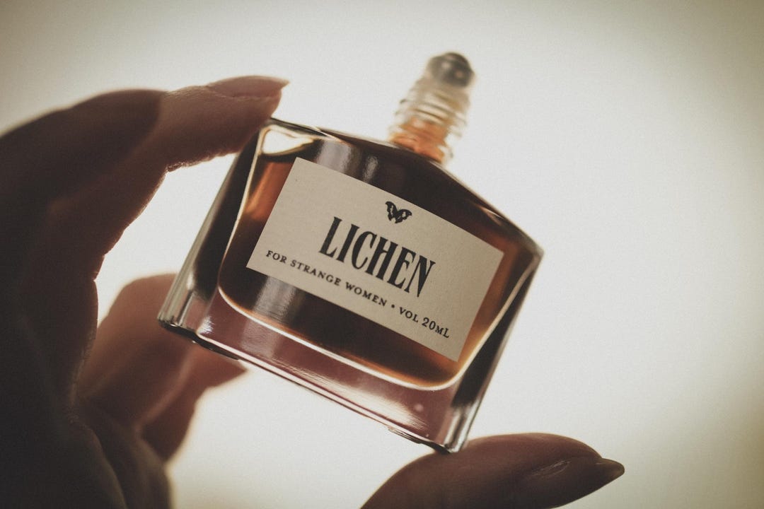 Lichen - Perfume Oil - Moss, Violet Leaf, Lavender, Rain, Hyacinth - Etsy