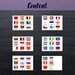 European Countries Matching Memory Game Europe Geography Activity ...