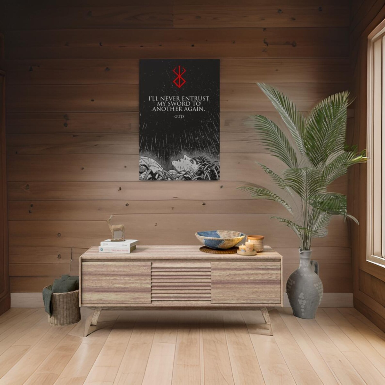 Berserk Poster, Guts Poster, Manga Poster, Berserk Art, Guts Berserk ...