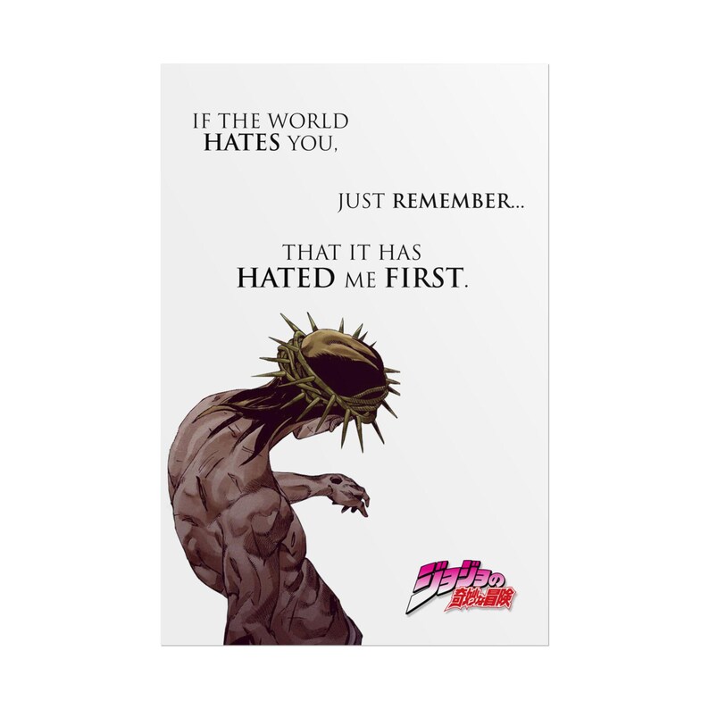 Jojo's Bizarre Adventure, Poster, Manga, Jesus, Anime Poster, Jojo ...