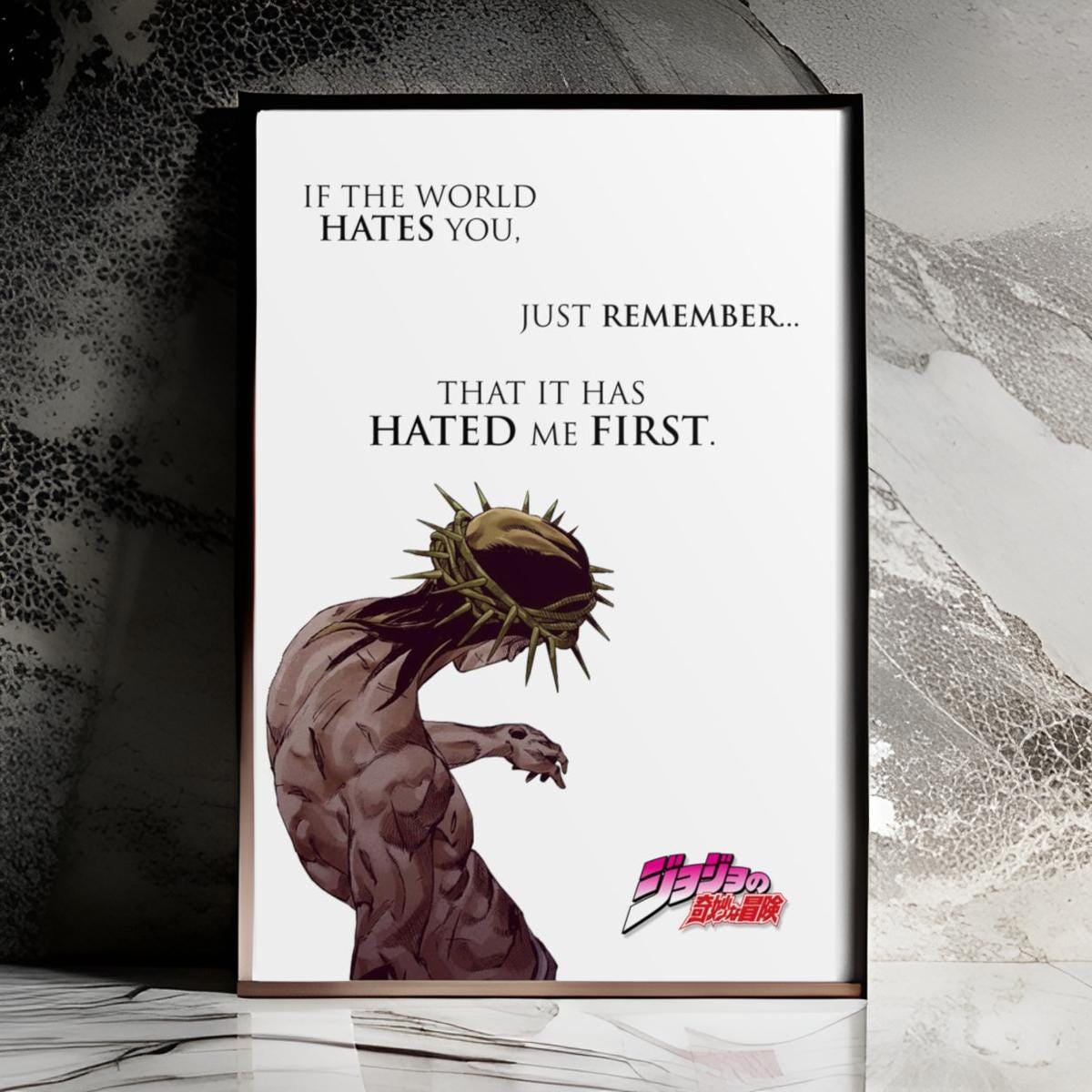 Jojo's Bizarre Adventure, Poster, Manga, Jesus, Anime Poster, Jojo ...