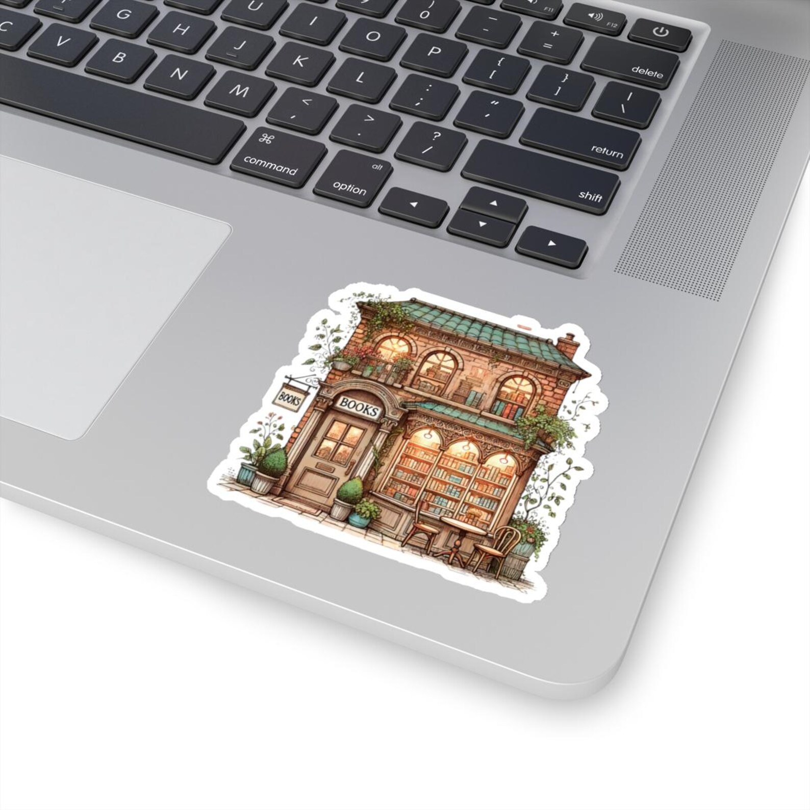 Charming Rustic Bookstore Sticker | Vintage Cottagecore Aesthetic - Etsy