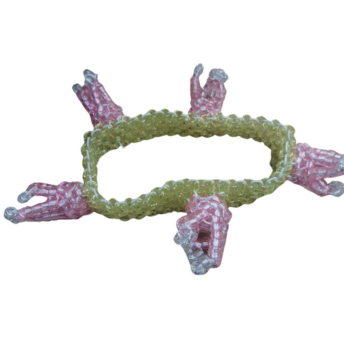 Wicked Kandi Rotator Cuff Bracelet, Witches, Crowns, Yellow Brick Road ...