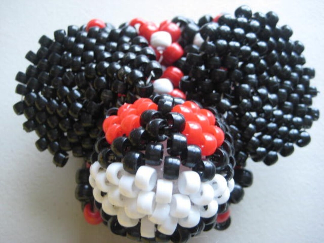 Black DM5 Red Eyes Kandi Cuff Bracelet Kandy Raver PLUR - Etsy