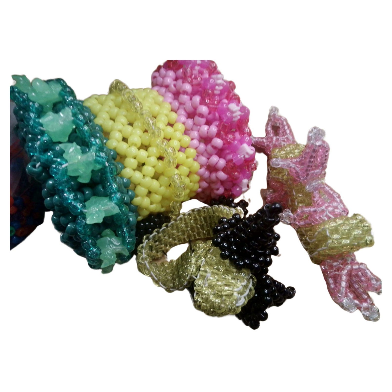 Wicked Kandi Rotator Cuff Bracelet, Witches, Crowns, Yellow Brick Road ...