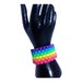 2 Rainbow Pride Kandi Cuffs-glow and Neon EDC Kandi Bracelets-lgbt ...
