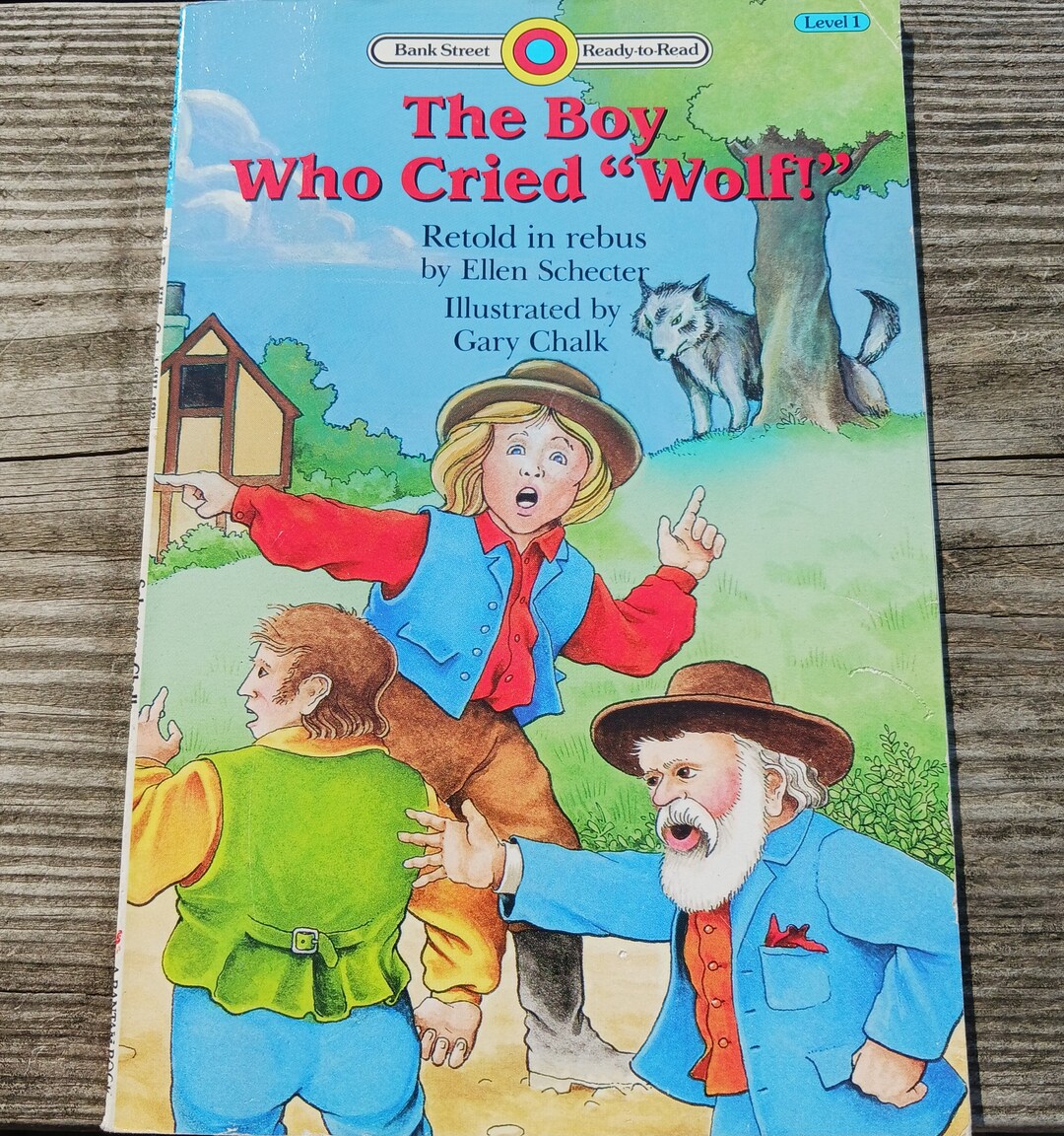 The Boy Who Cried Wolf, Vintage Books, Kids Books From the 90s - Etsy