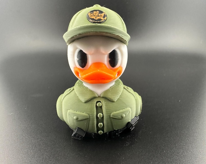 3D Printed Border Patrol Duck - Etsy