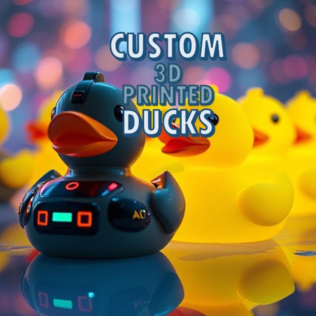 Custom 3D Ducks - Etsy