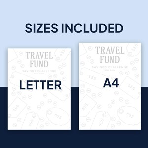 Travel Fund Savings Challenge Printable, Mini Savings Challenge ...