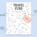 Travel Fund Savings Challenge Printable, Mini Savings Challenge ...