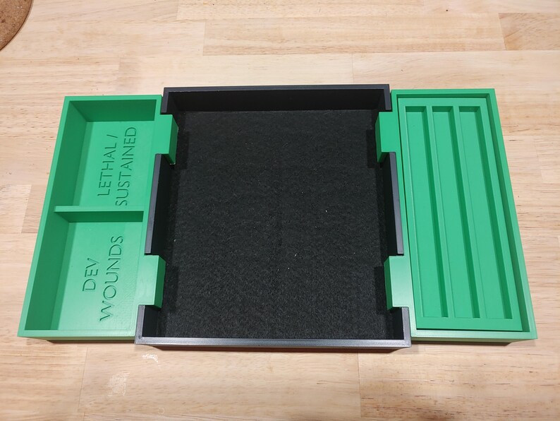 Multi-function Dice Box V1 Dice Tray Storage Wargaming 40K Aos Killteam ...