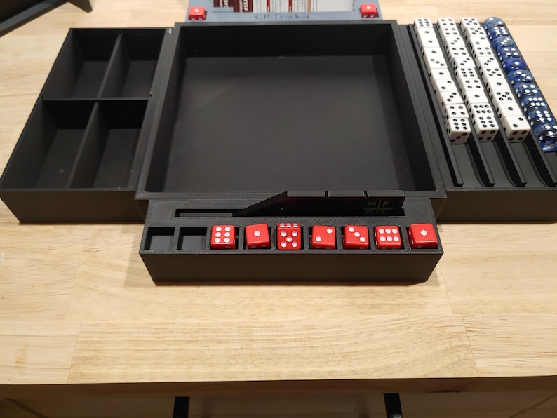 Multi-function Dice Box Modular Dice Tray Tabletop Gaming Warhammer 40k ...