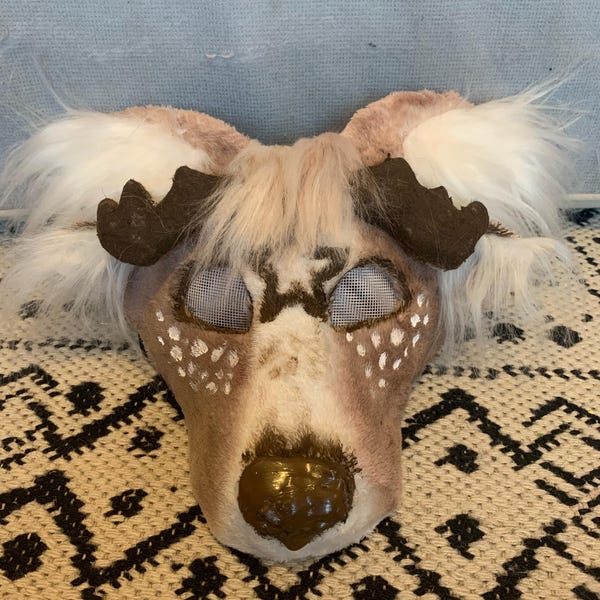 Deer Mask - Etsy