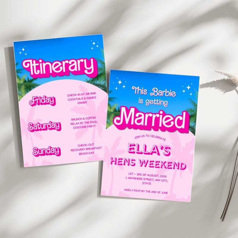 Barbie and Hen Party - Etsy Australia