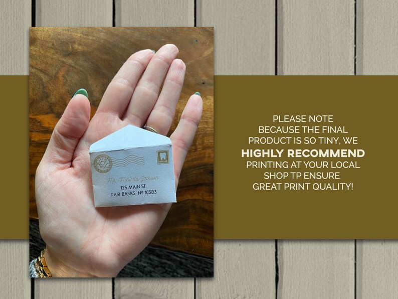 Tiny Tooth Fairy Letter Envelope and Certificate Printable - Etsy