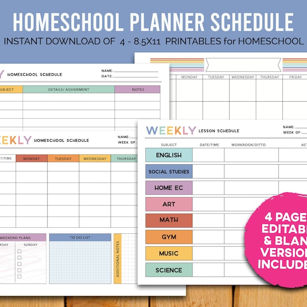 Planner Layout - Etsy