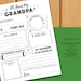 All About Grandpa | Fathers Day Printable | Fathers Day Gift | Grandpa ...