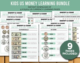 Book Inspired Home in the Woods Money Activity - Etsy