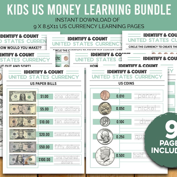 Us Paper Currency - Etsy