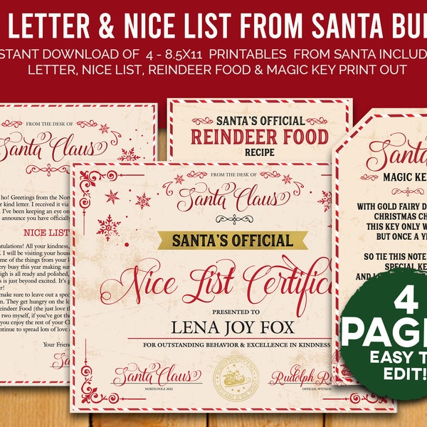 Reindeer Food From North Pole - Etsy