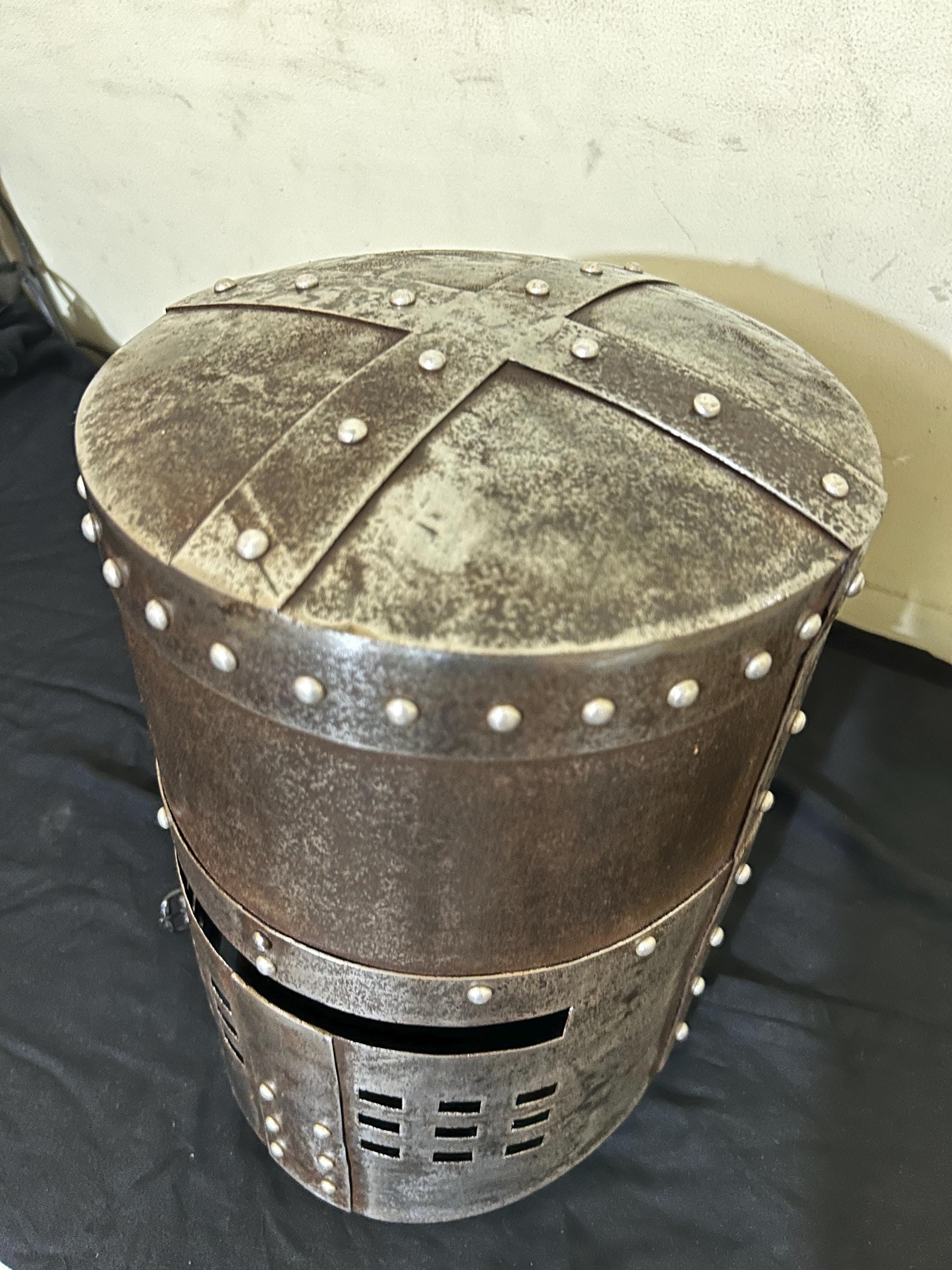 Black Knight Monty Python Helmet King Arthur Costume Holy Grail Xmas ...