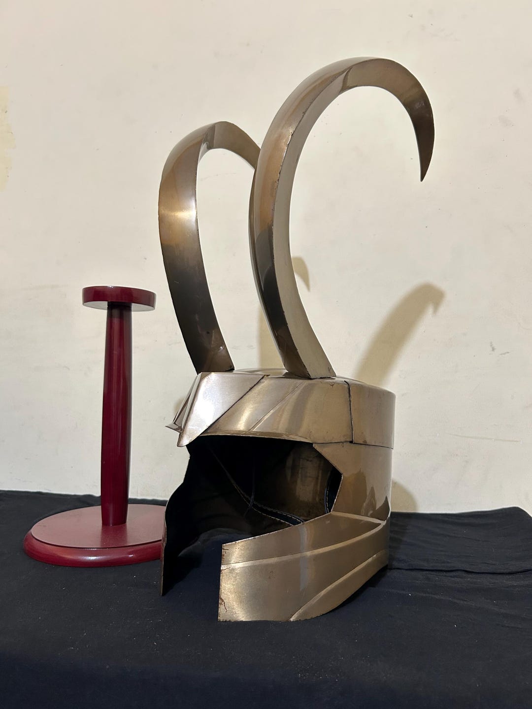 Steel Helmet Marvel Character Loki Helmet Replica Thor Armor Costume ...