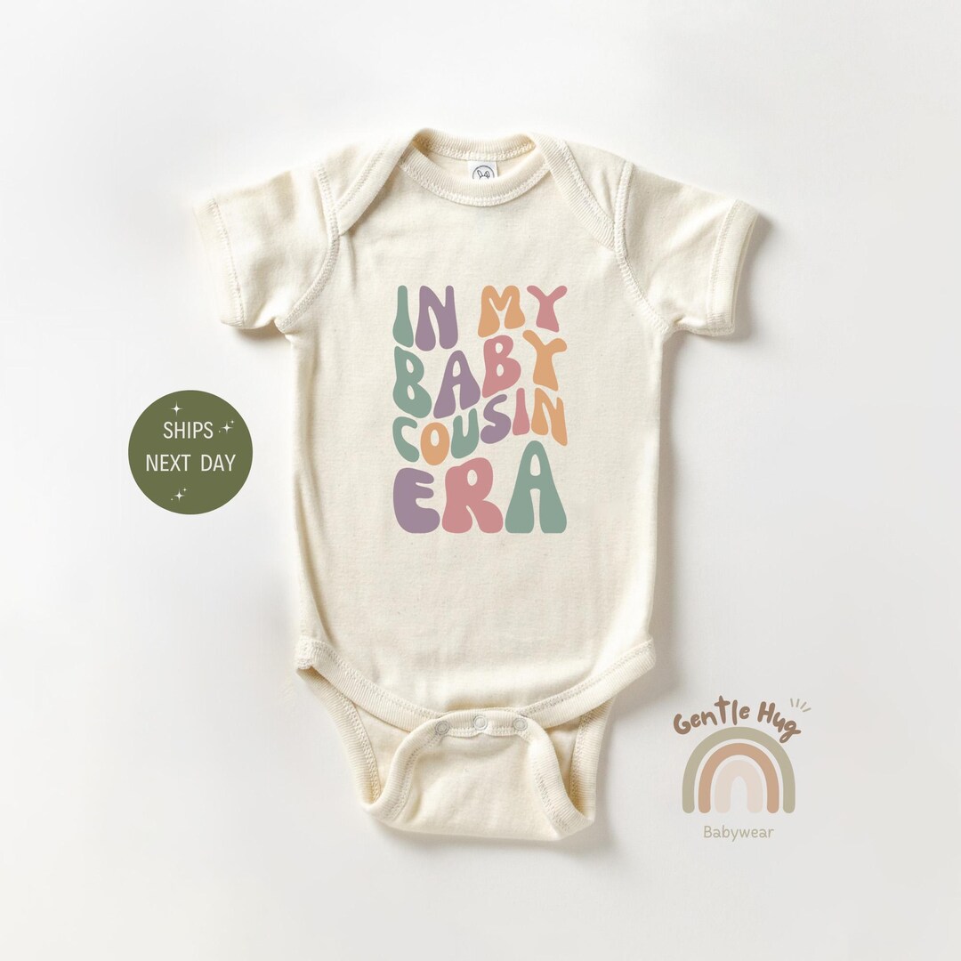 In My Baby Cousin Era Onesie®, Cousin Baby Onesie®, Pregnancy Reveal ...