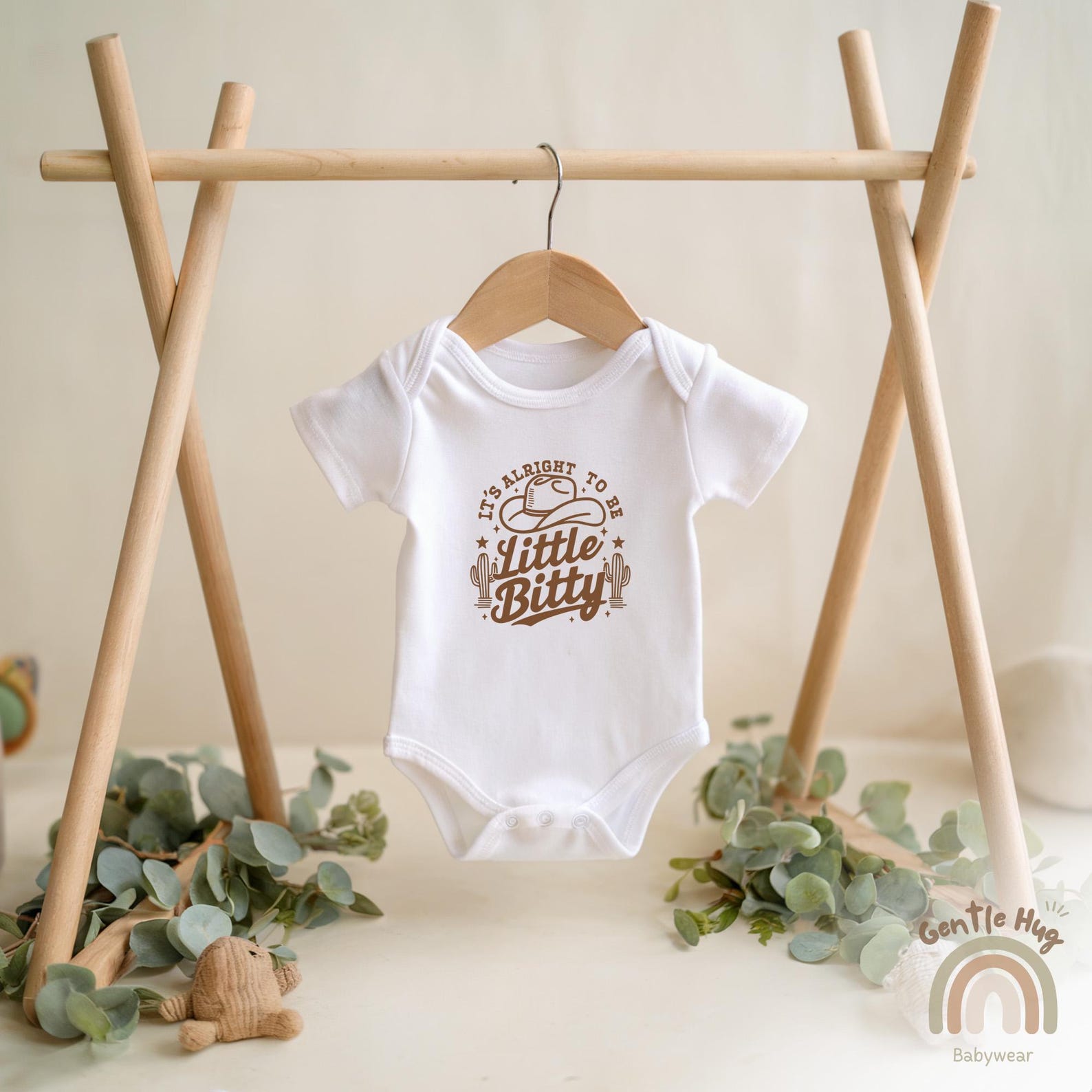 It’s Alright to Be Little Bitty Bodysuit, Cowboy Baby Bodysuit, Western ...