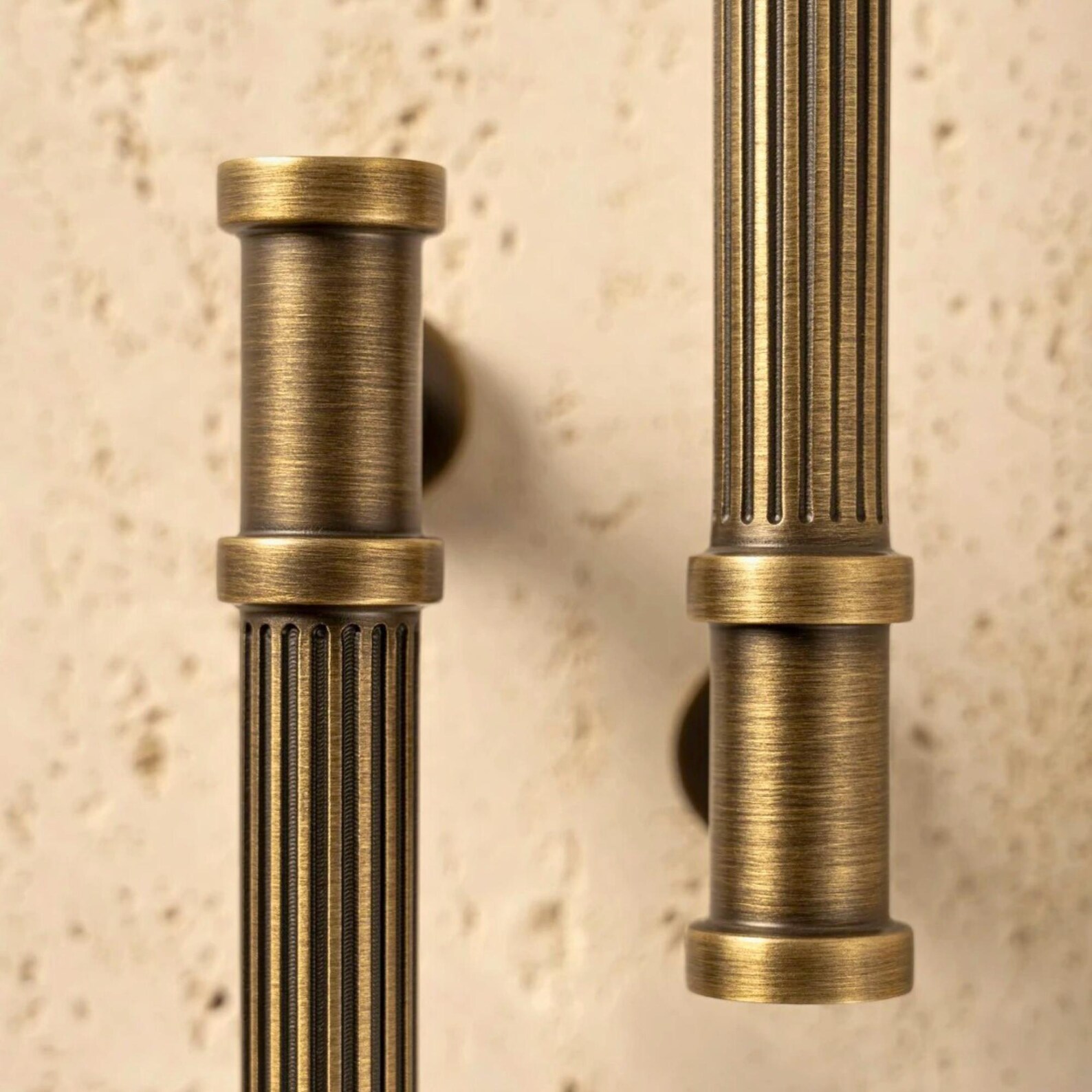 Brass Cabinet Handles – Greco Roman Column Knobs and Pulls – for ...