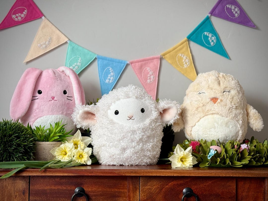 Cuddly Pals - Easter Plush PDF Pattern and Tutorial - Etsy