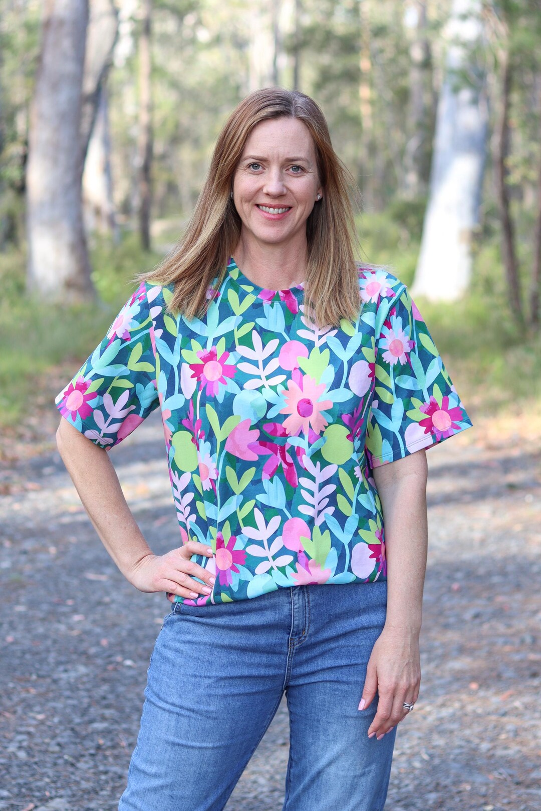 Atlas Tee Adult PDF Sewing Pattern and Tutorial - Etsy