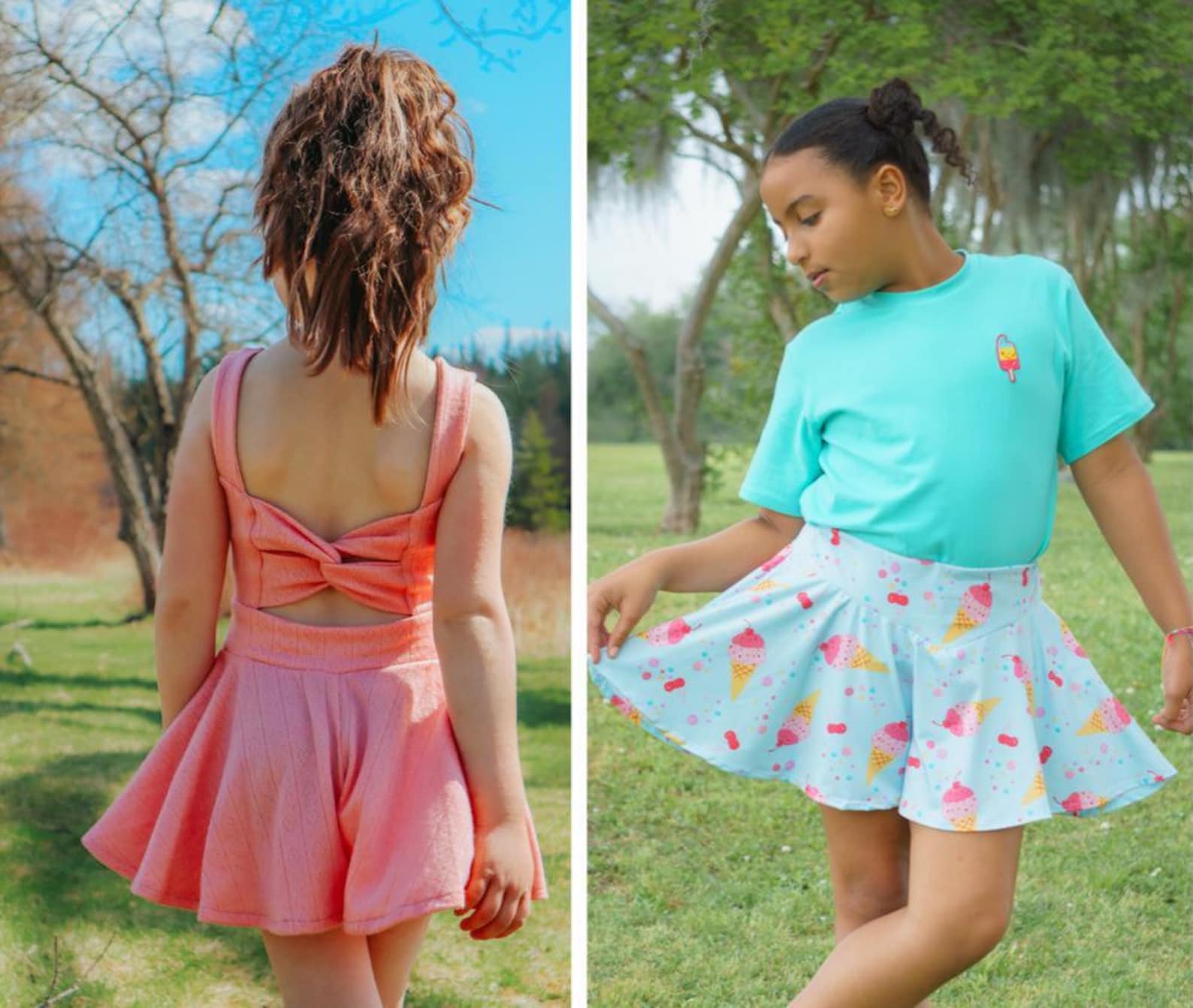 Ember Dress Romper and Skort - PDF Sewing Pattern - Etsy