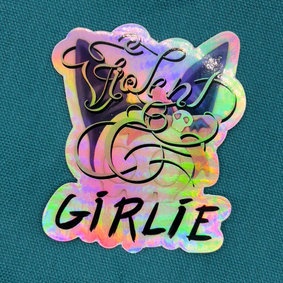 Violent & Girlie Sticker - Love After World Domination - Etsy