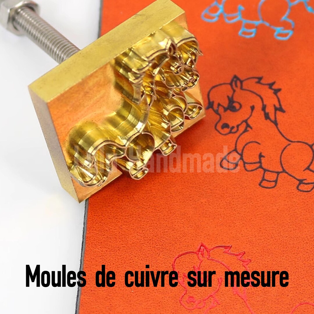 Custom Brass Stamp ,leather Stamp ,leather Heater Iron Stamps , Wood ...