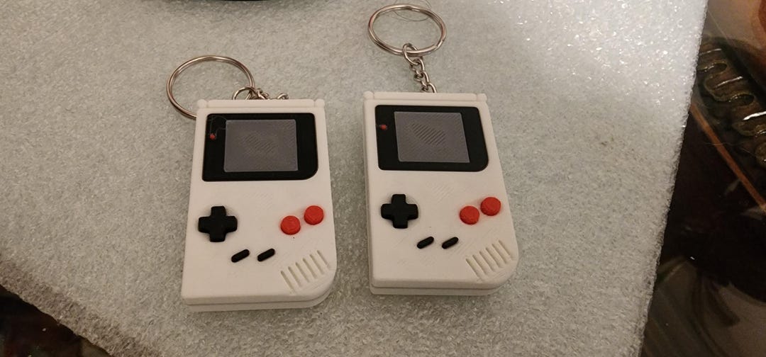 Nintendo Style Mini Gameboy Keychain - Etsy