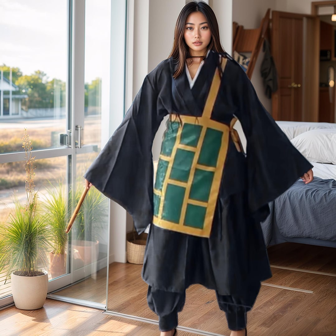 Jujutsu Kaisen Geto Suguru Costume, Halloween Cosplay, Black, Blue ...