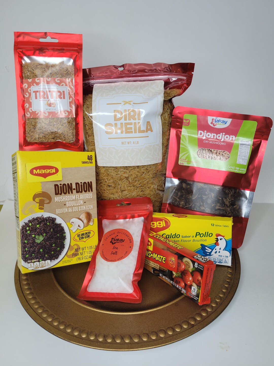 Organic Haitian Rice (diri Shela), Tritri, Gwo Sèl,djonjon,maggie - Etsy