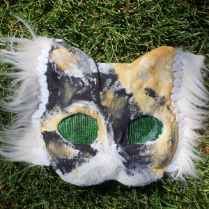 Calico Cat Mask - Etsy