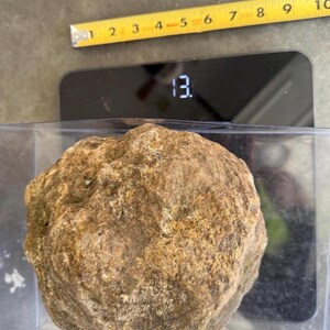 XL Geodes (10-14 Lbs Each) Raw Quartz Crystals Geodes Unopened ...
