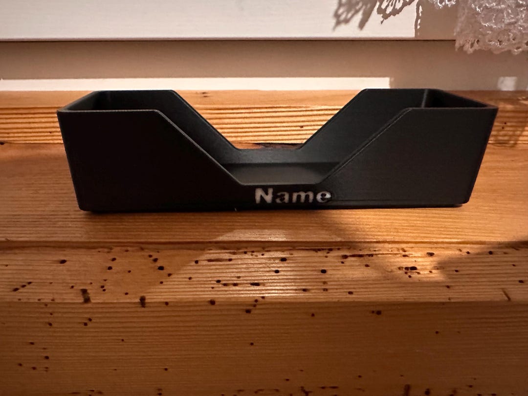 Stackable Pencil Box With Name – Personalized Desk Organizer | 3D ...