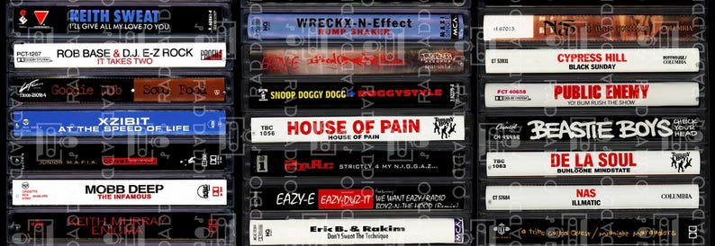 80s 90s Rap Hip Hop Cassette Tape Tumbler Wrap Png or Svg Digital 20oz ...
