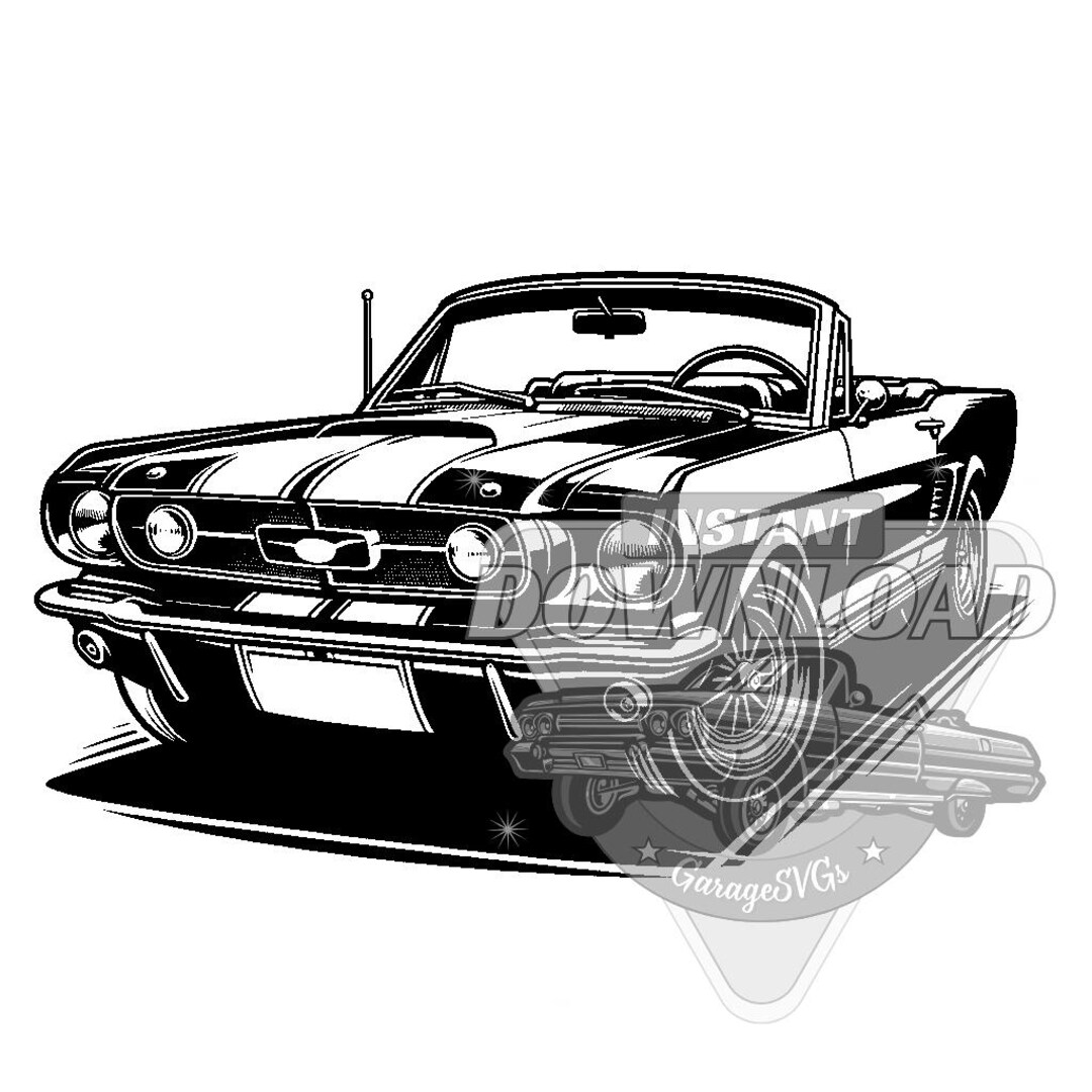 Classic Convertible With Soft Top SVG Bundle - Etsy