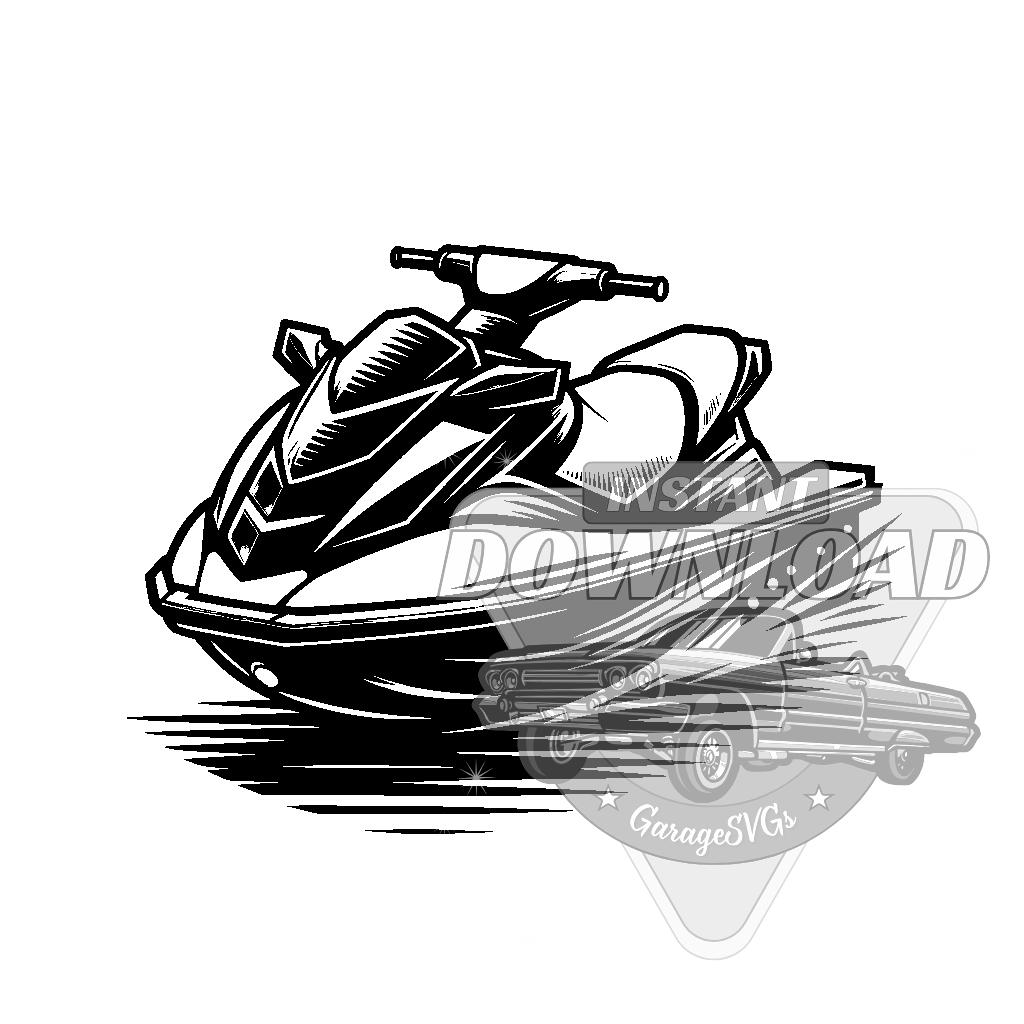 Jet Ski SVG Bundle - Etsy