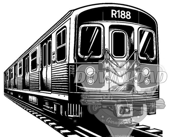 Vector SUBWAY, Train, AI, Eps, Svg, Dxf, Pdf, Png, Jpg Download ...