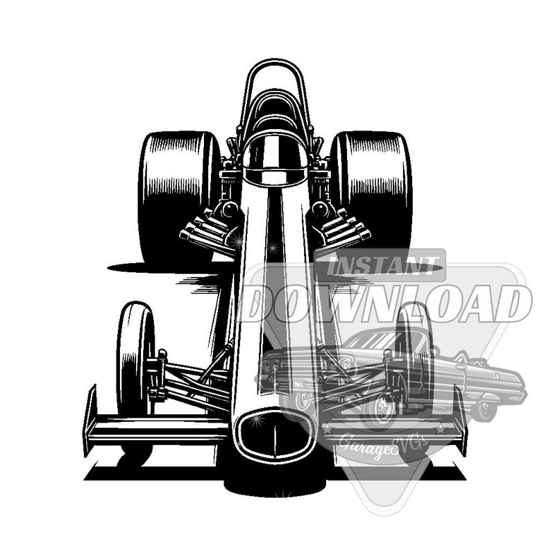 Dragster SVG Bundle - Etsy