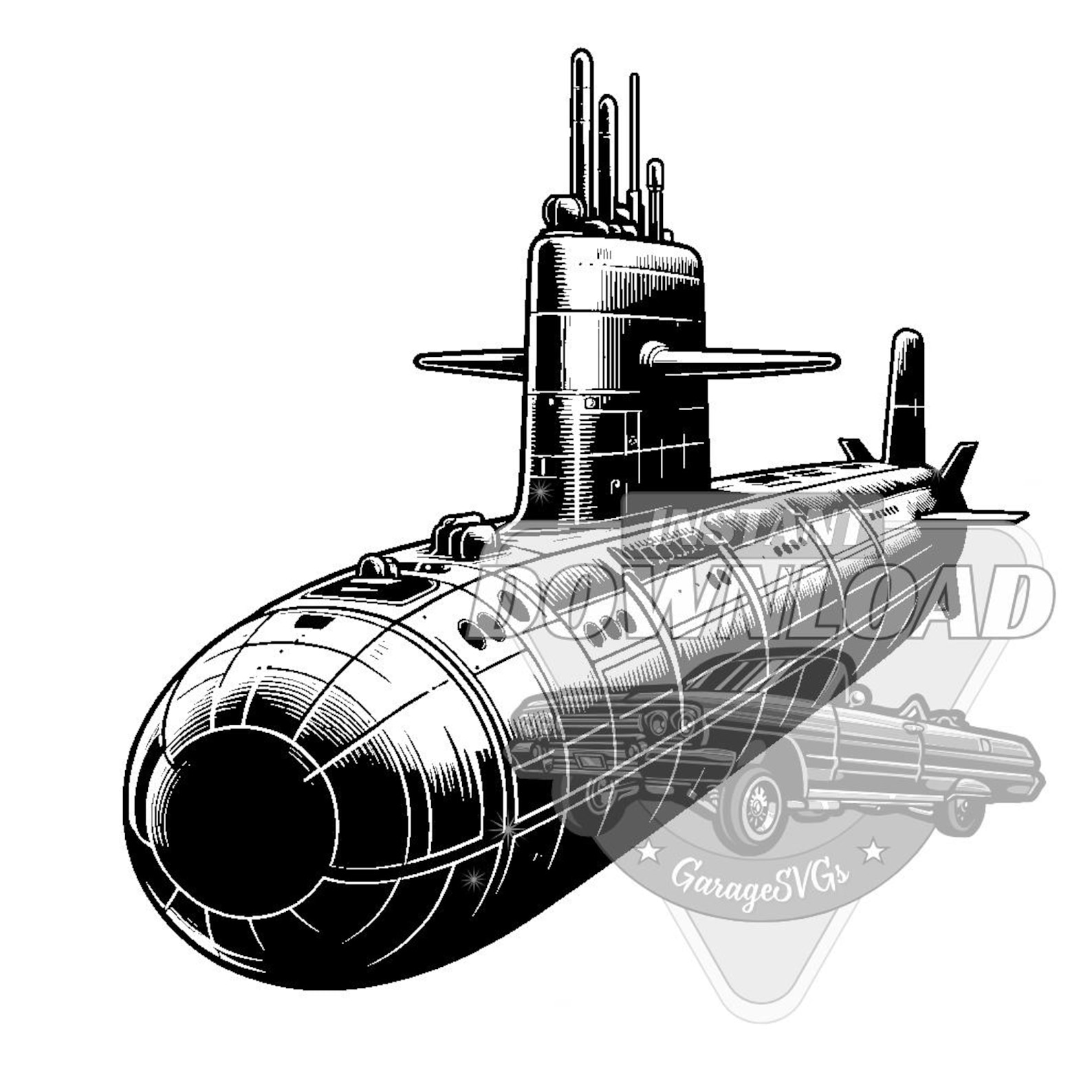 Ballistic Missile Submarine SVG Bundle - Etsy