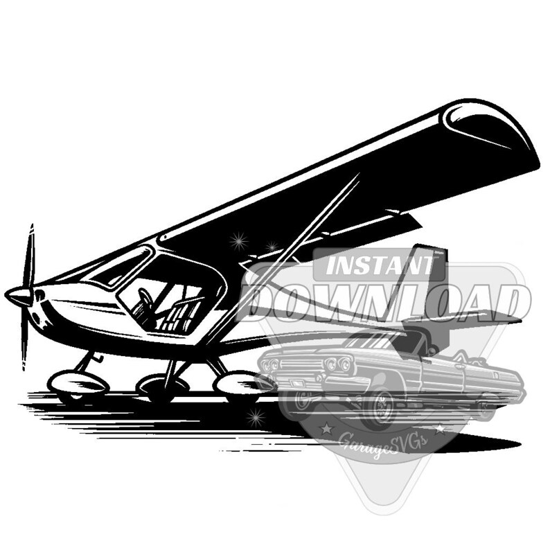 Ultralight Aircraft SVG Bundle - Etsy
