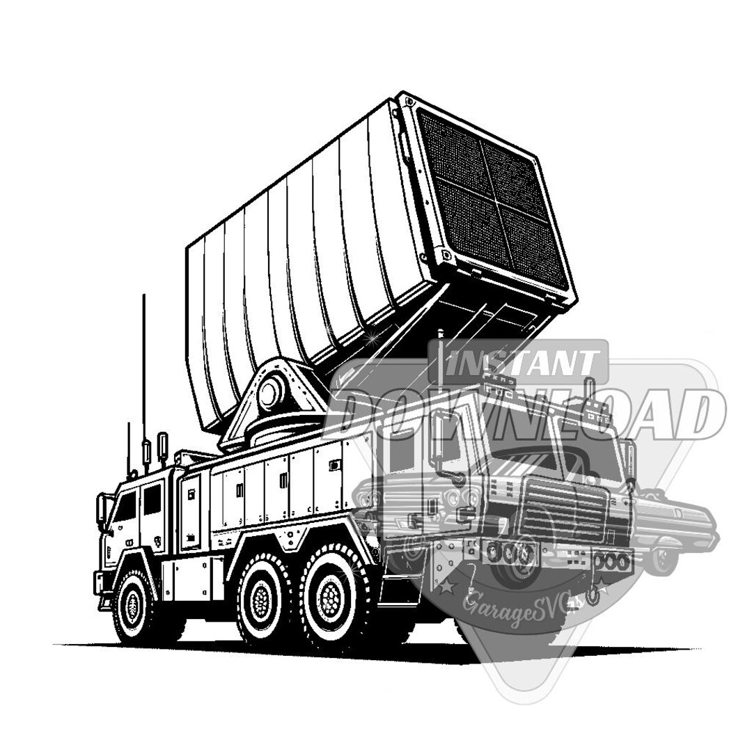 Mobile Radar Unit SVG Bundle - Etsy