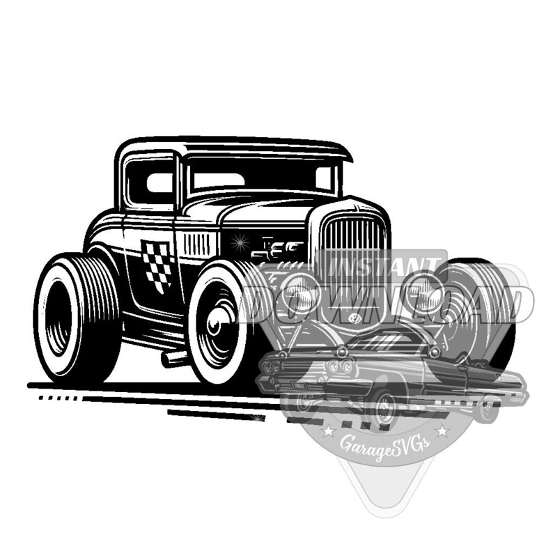Hot Rod SVG Bundle - Etsy Canada